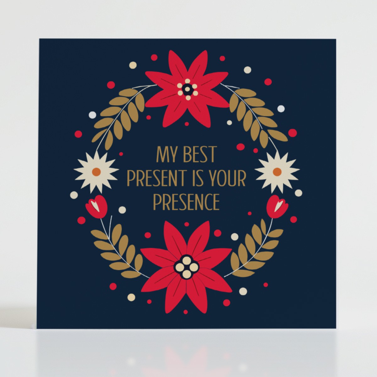Best Present | Christmas Card | Brilliantly Brave
